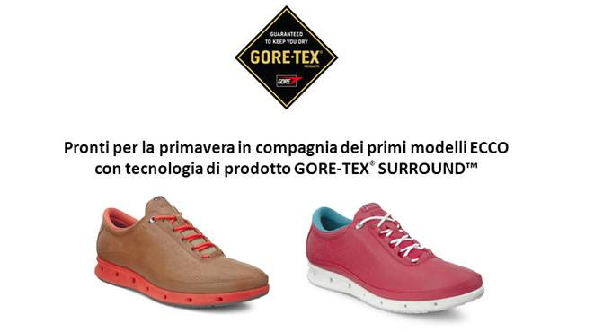 ECCO SS 2015 Styles Featuring GORE-TEX® SURROUND™ Product Technology ...