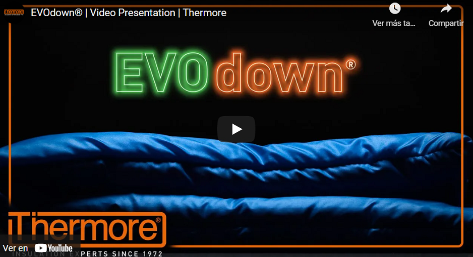 Thermore EVOdown®: Half Fibers, Half Insulation, Fully Recycled ...